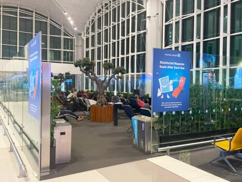 Layover at Istanbul Airport (IST): Sleeping and rest options